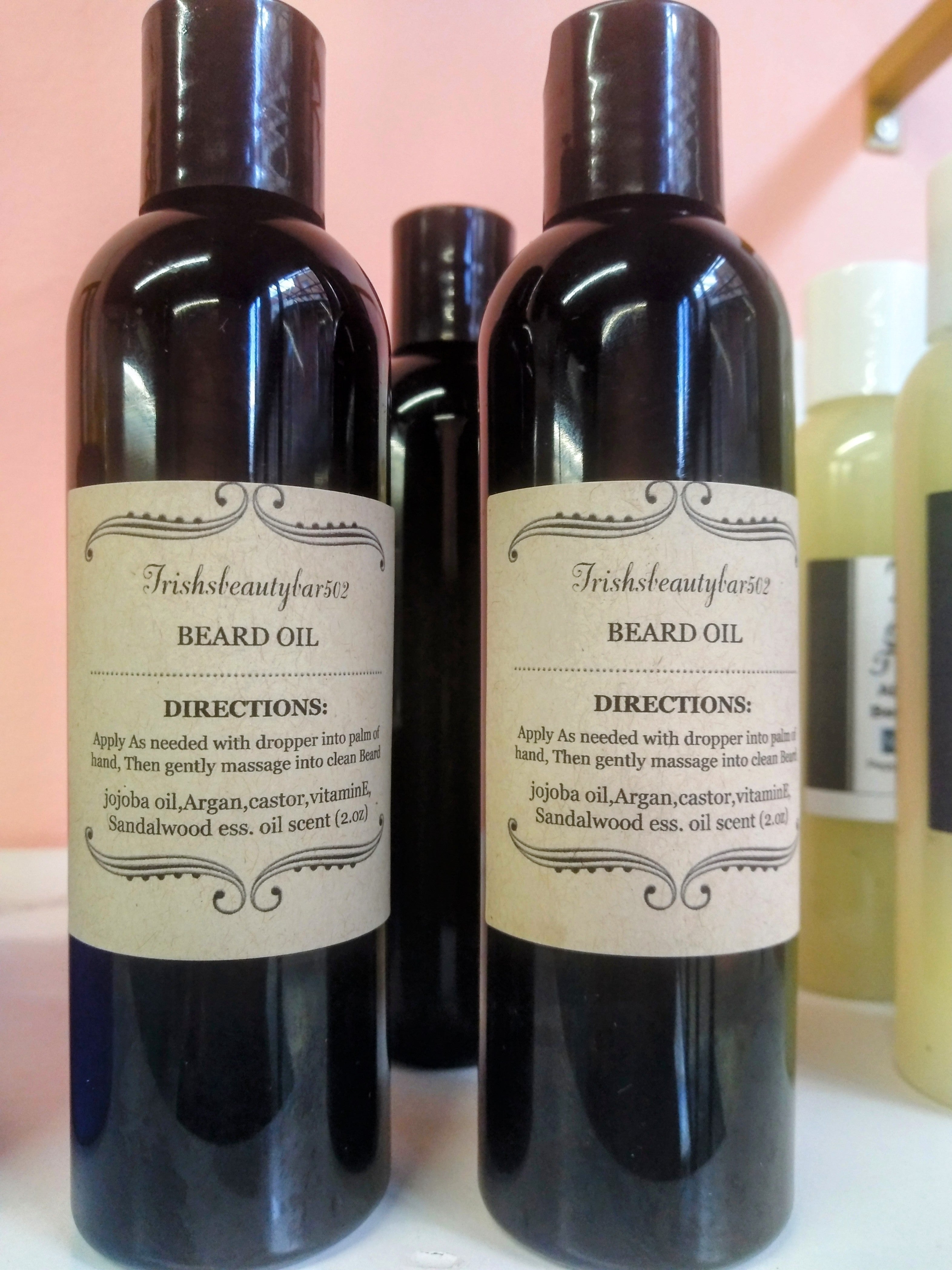 "ALL NATURAL HYDRATING BEARD OIL" – Trishsbeautybar502LLC